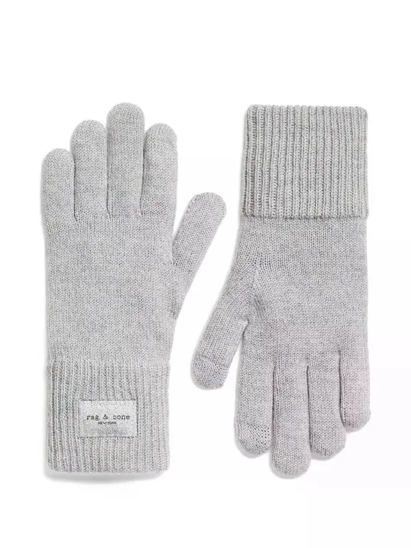 Rag & Bone Blake Gloves - Grey