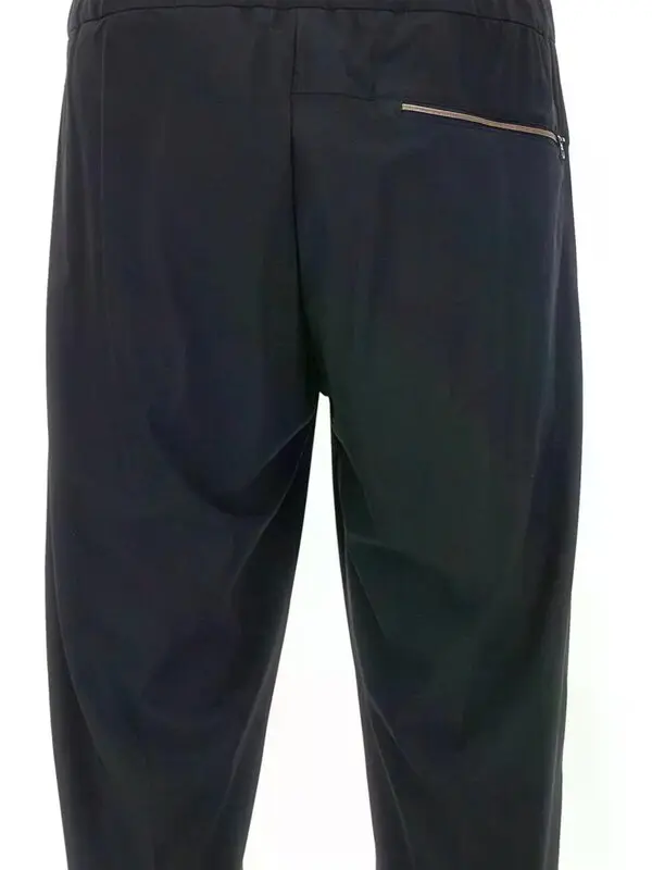 DEVORE INCIPIT Regular Fit Trousers With Elasticated Waistband