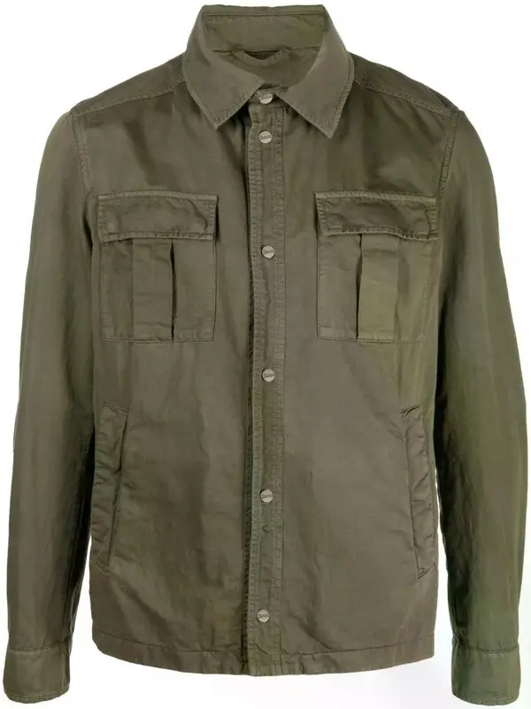 Herno Cotton-blend Button-up Shirt