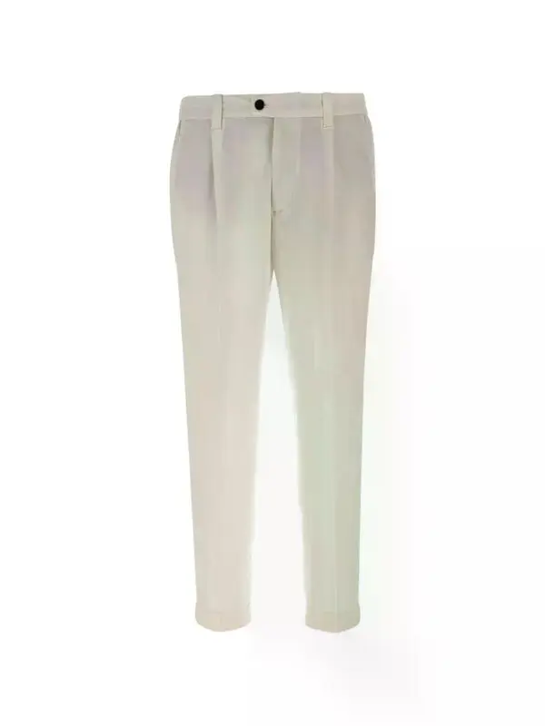 DEVORE INCIPIT Pleated Cuff Trousers - Neutrals