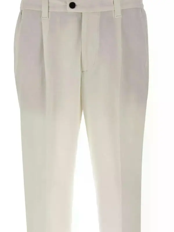 DEVORE INCIPIT Pleated Cuff Trousers - Neutrals