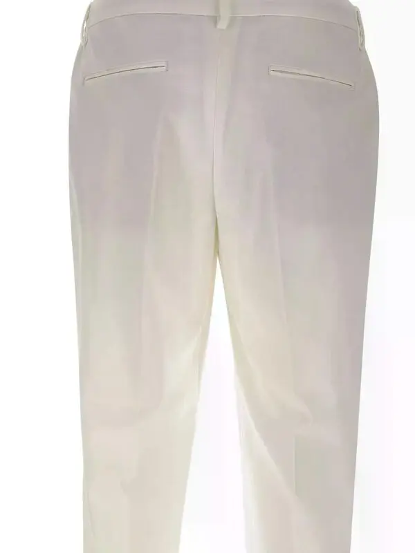 DEVORE INCIPIT Pleated Cuff Trousers - Neutrals