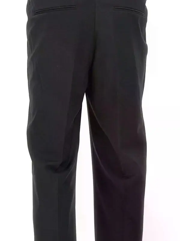 DEVORE INCIPIT Pleated Cuffed Trousers - Grey