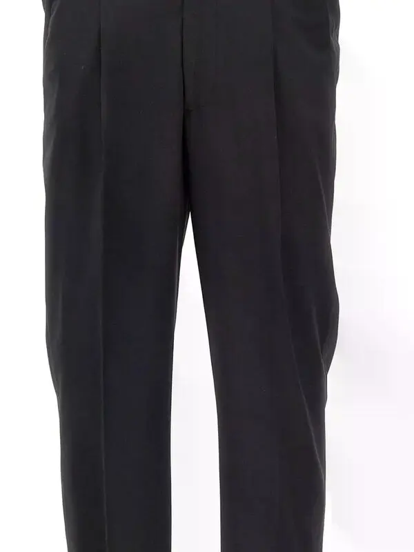 DEVORE INCIPIT Pleated Cuffed Trousers - Grey