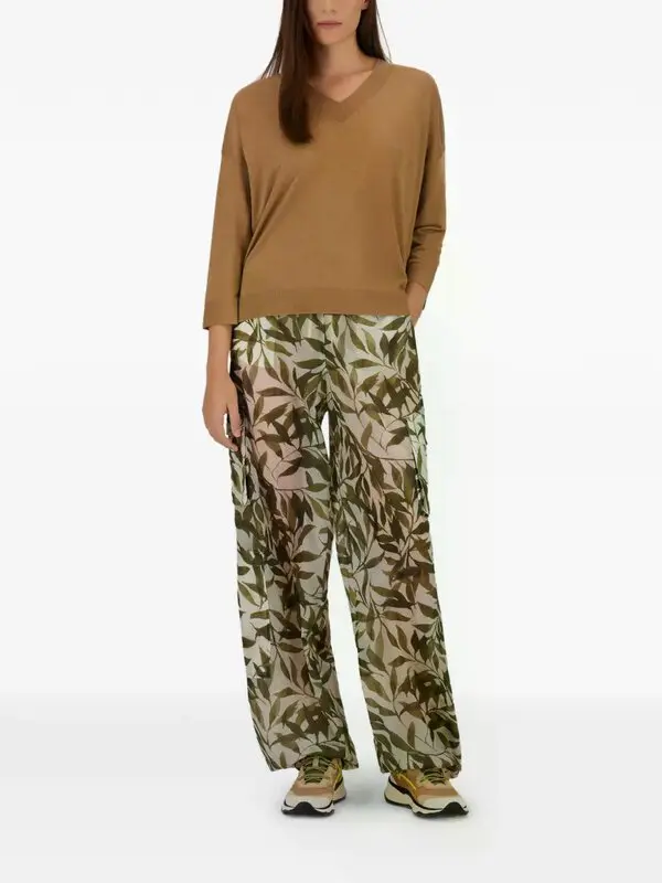 Herno V-neck Sweater - Brown