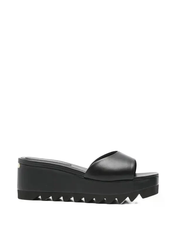Stella McCartney Square-toe Sandals - Black