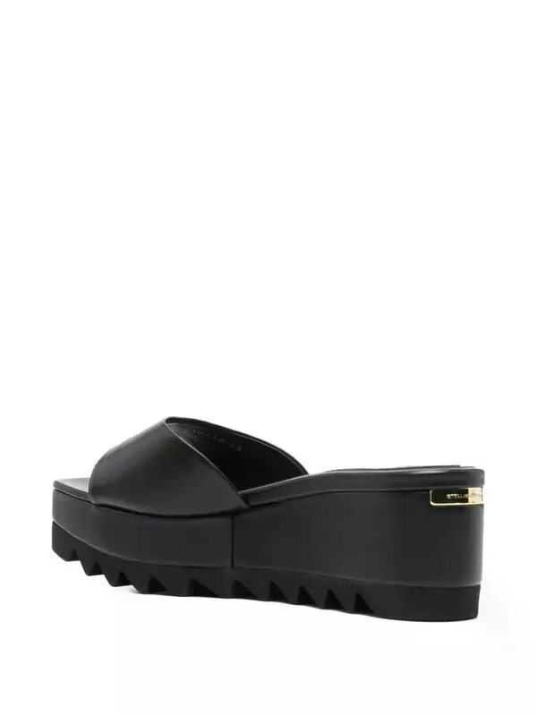 Stella McCartney Square-toe Sandals - Black