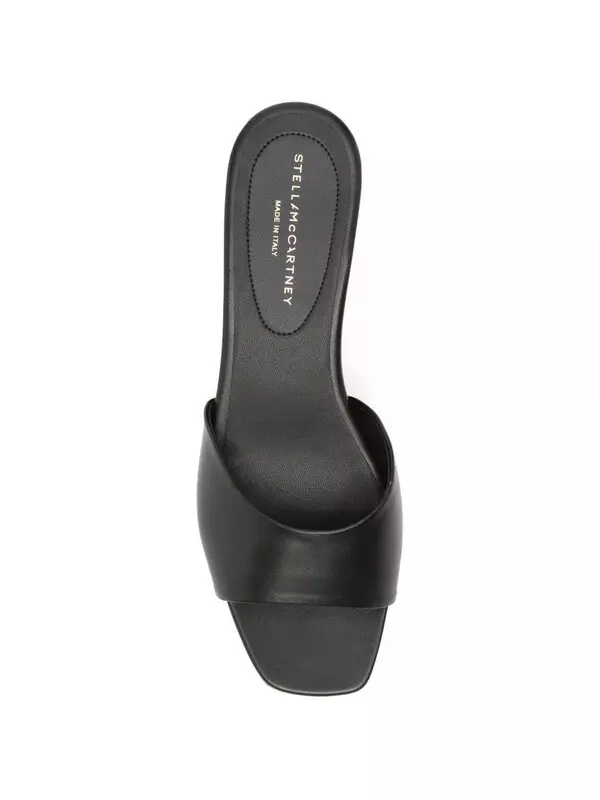 Stella McCartney Square-toe Sandals - Black