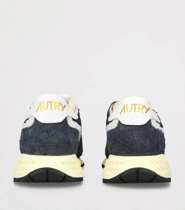 AUTRY Leather Low-top Sneakers - Navy