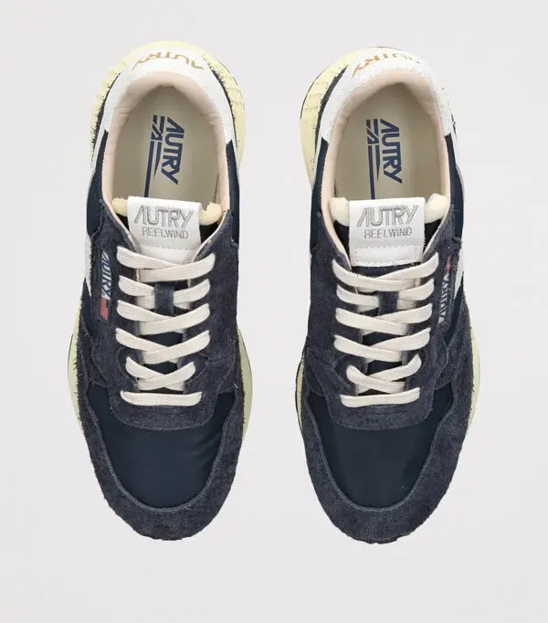 AUTRY Leather Low-top Sneakers - Navy