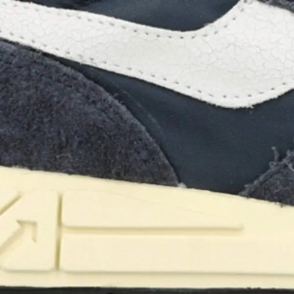 AUTRY Leather Low-top Sneakers - Navy
