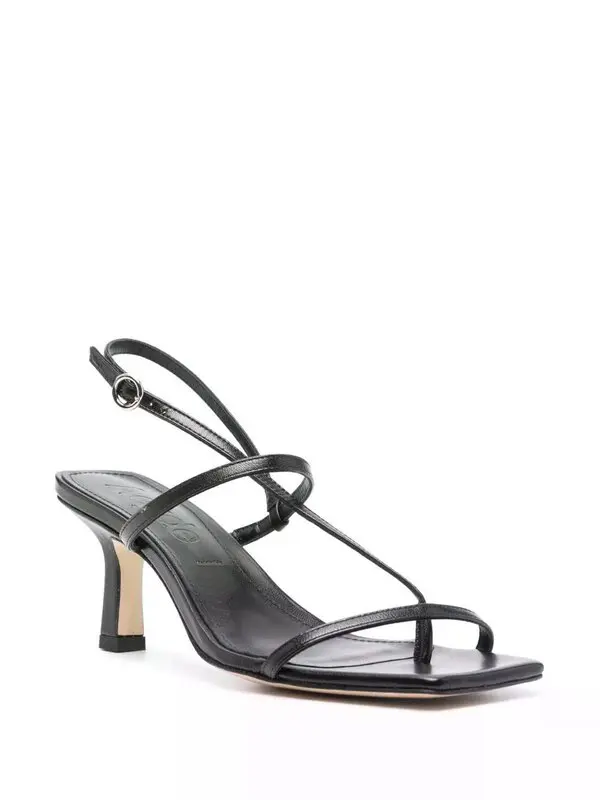 AeydĒ Elise 75mm Leather Sandals