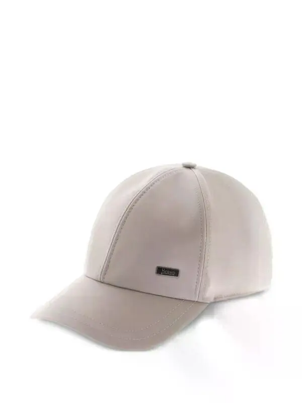 Herno Wool Baseball Cap - Grey