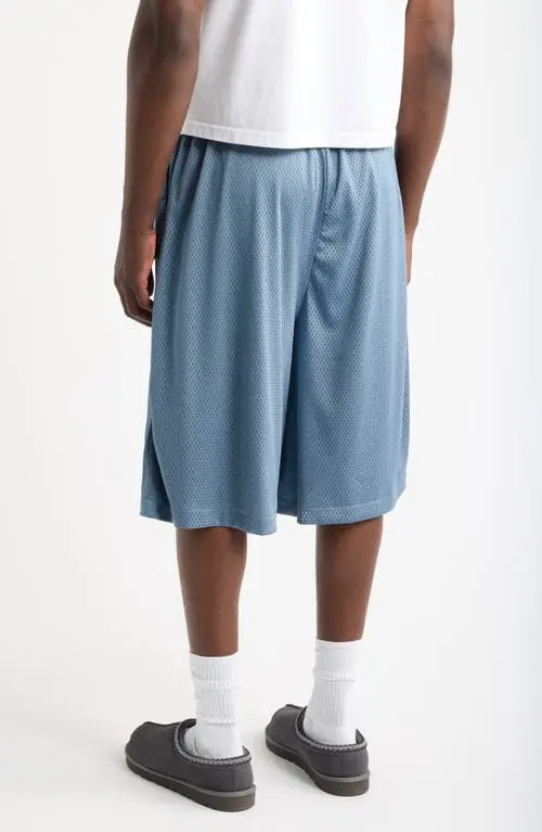 ELWOOD Canopy Mesh Basketball Shorts - Slate