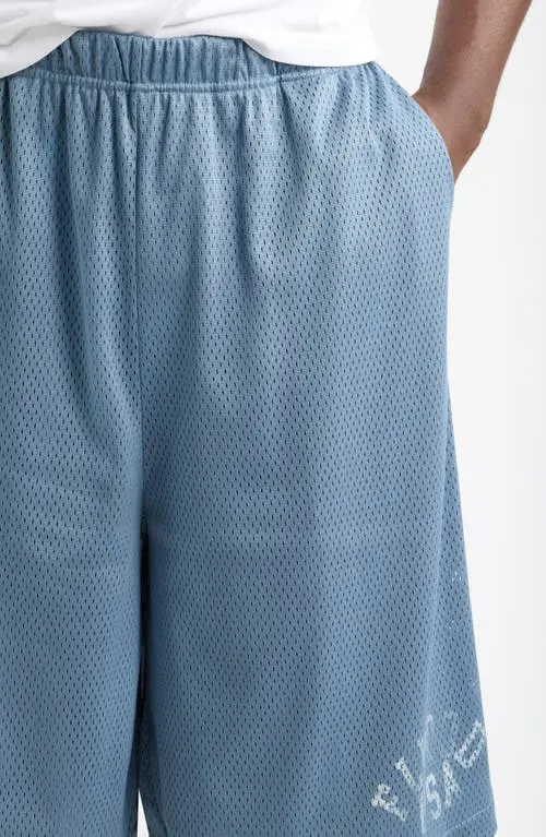 ELWOOD Canopy Mesh Basketball Shorts - Slate