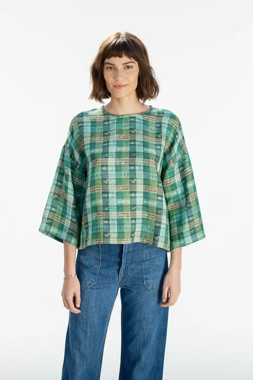 Ace & Jig Crew Neck Play Top - Garden