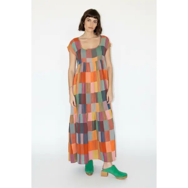 Ace & Jig Loulou Tiered Low Scoop Maxidress - Glossary