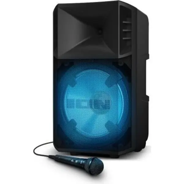 ION AUDIO Power Glow 300 Bluetooth 300 Watt Portable Speaker - Multicolor