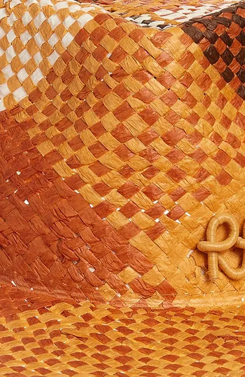 Ruslan Baginskiy Woven Straw Hat