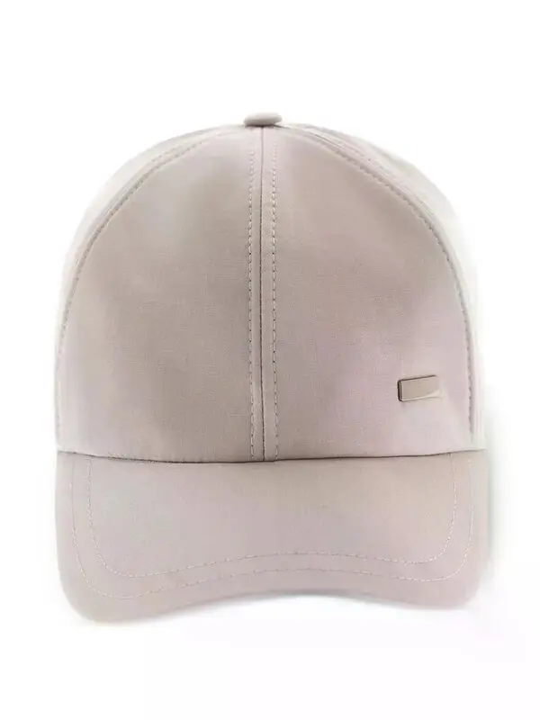 Herno Wool Baseball Cap - Grey