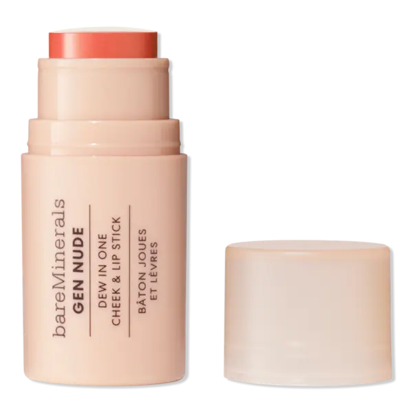 BareMinerals® Gen Nude Dew In One Cheek & Lip Stick - Just Peachy