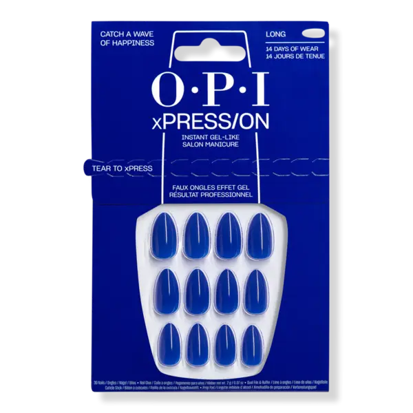 OPI Xpress/on Summer Collection - Catch A Wave Of Happiness