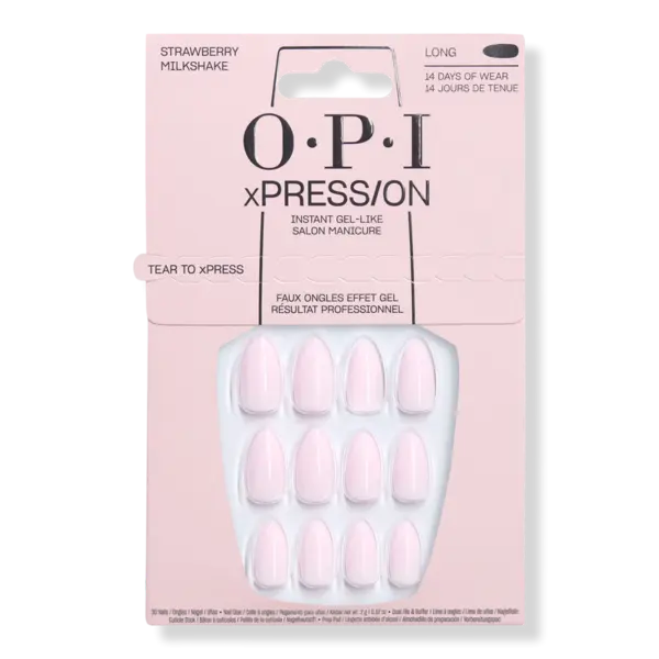 OPI Xpress/on Summer Collection - Strawberry Milkshake