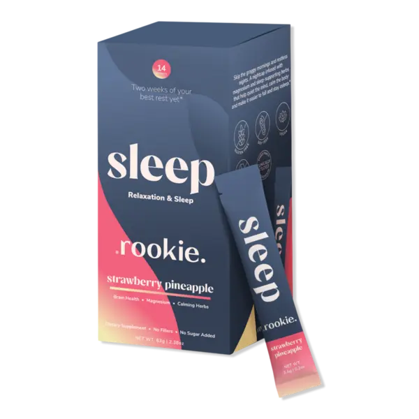 ROOKIE WELLNESS Sleep: Relaxation And Sleep Support Strawberry Pineapple - One-color