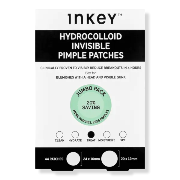 THE INKEY LIST Hydrocolloid Invisible Pimple Patches + Salicylic Acid - One-color