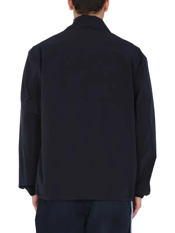 BOSS Relaxed Fit Jacket With X Russell Athletic Logo