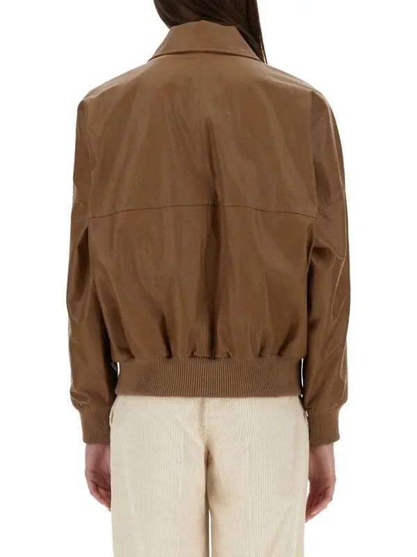 Brunello Cucinelli Leather Jacket