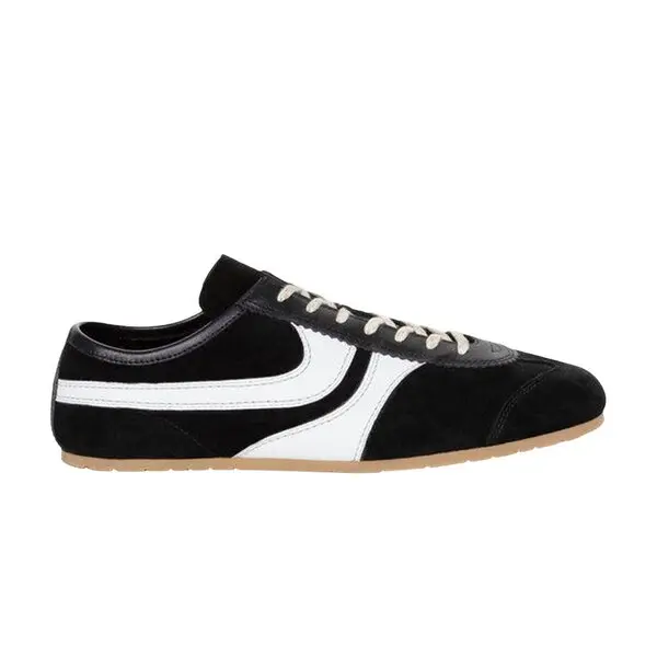 Dries Van Noten Leather Low-top Sneaker - Black
