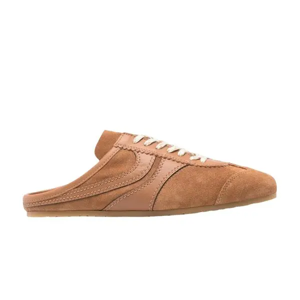 Dries Van Noten Leather Mule - Tan