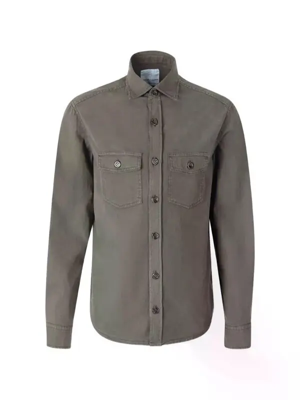RICHARD J. BROWN Gary Buttoned Pocket Jacket - Grey