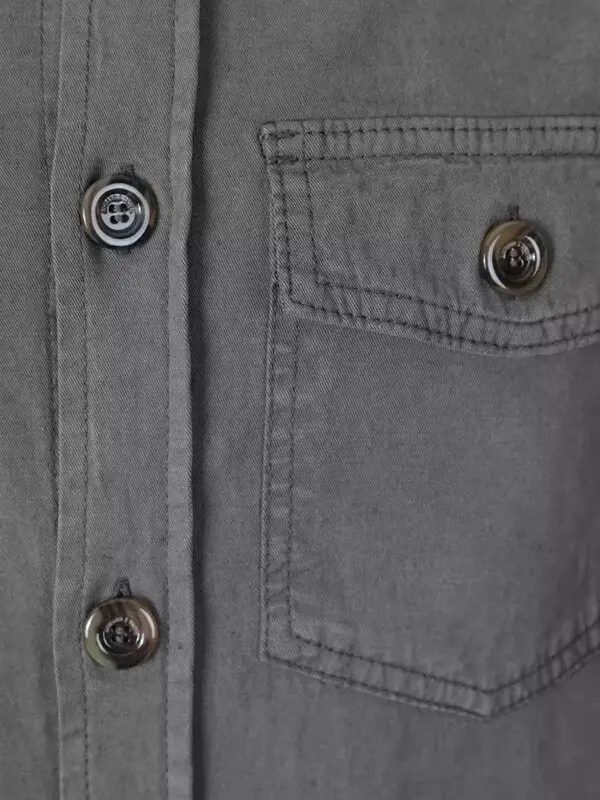 RICHARD J. BROWN Gary Buttoned Pocket Jacket - Grey