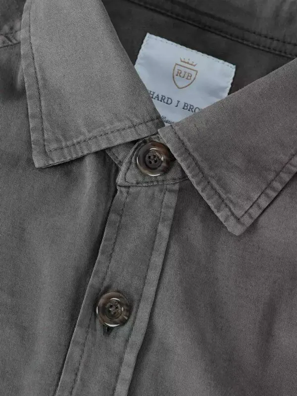 RICHARD J. BROWN Gary Buttoned Pocket Jacket - Grey