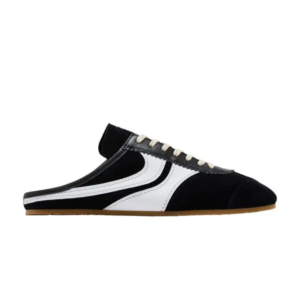 Dries Van Noten Leather Mule - Black