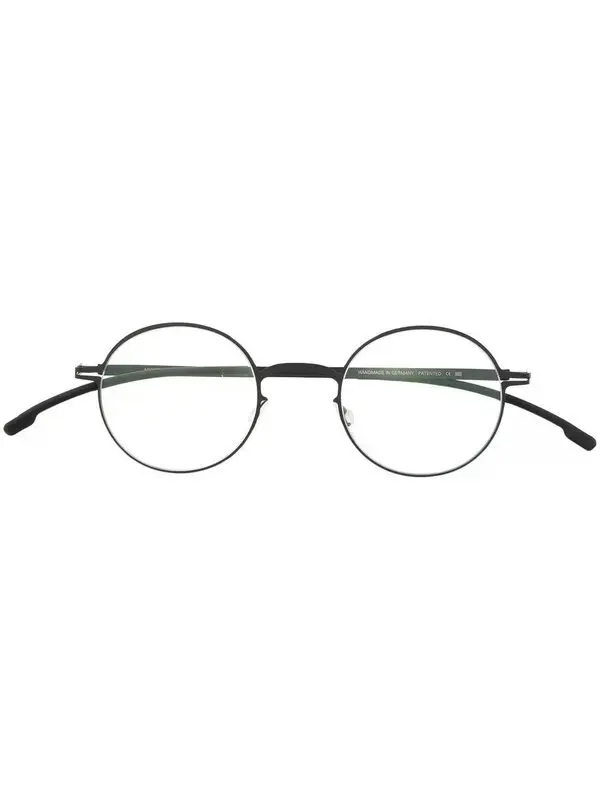 Mykita Knut Round Frame Glasses - Black
