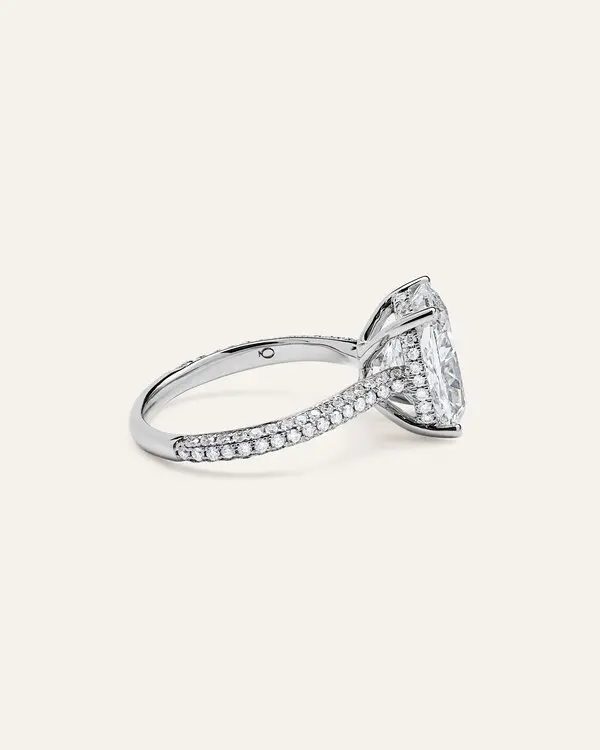 Quince Lab Grown Diamond Engagement Ring - Platinum