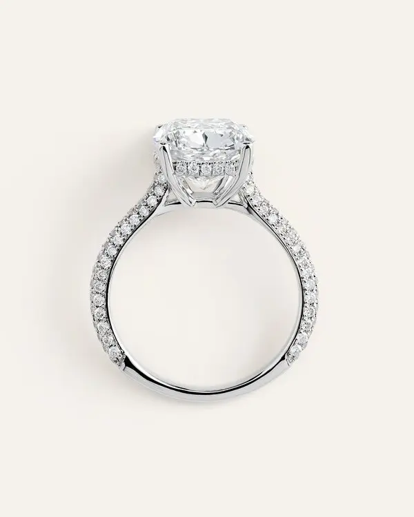 Quince Lab Grown Diamond Engagement Ring - Platinum