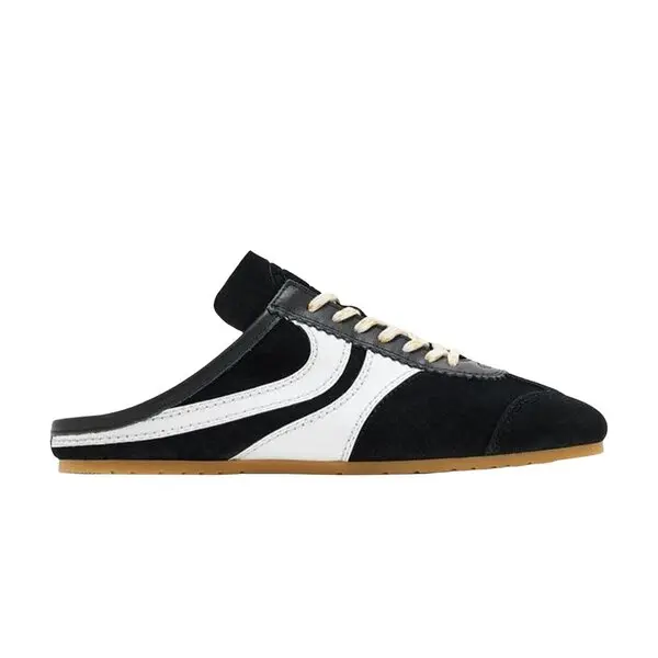 Dries Van Noten Leather Mule - Black