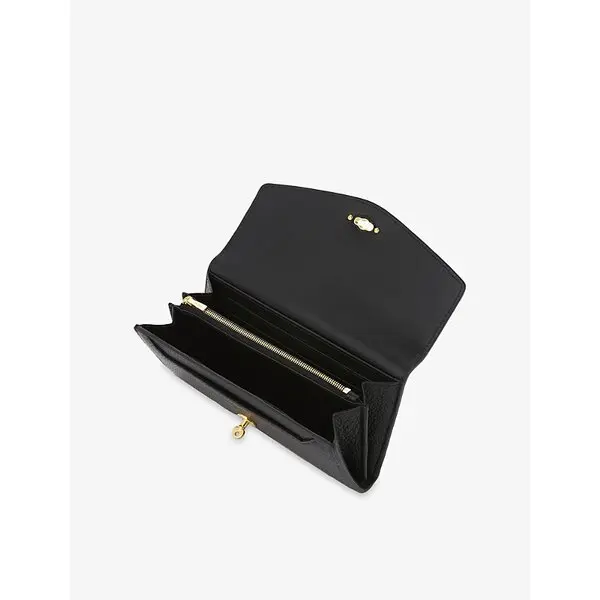 Mulberry Darley Small Grained-leather Wallet - Black