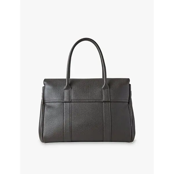 Mulberry Bayswater Heritage Leather Tote Bag - Ebony