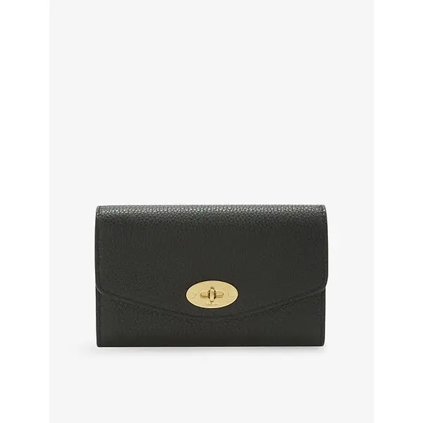 Mulberry Darley Medium Grained Leather Wallet - Black