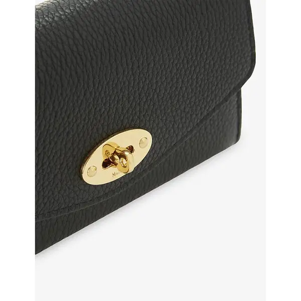 Mulberry Darley Medium Grained Leather Wallet - Black