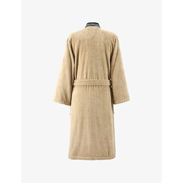 Lacoste Club Cotton Bathrobe - Cappucc