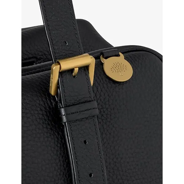 Mulberry Leather Boston Shoulder Bag - Black