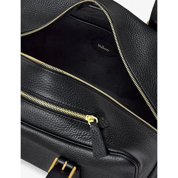 Mulberry Leather Boston Shoulder Bag - Black