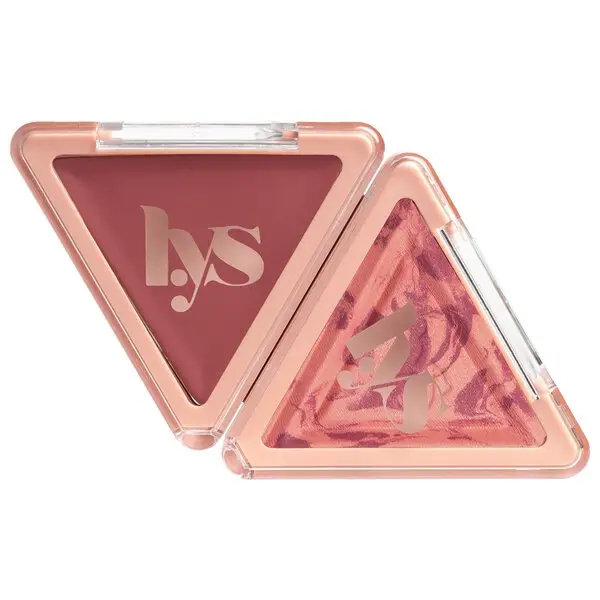 LYS BEAUTY Higher Standard Cream And Powder Multidimensional Longwear Blush Duo - Self-love