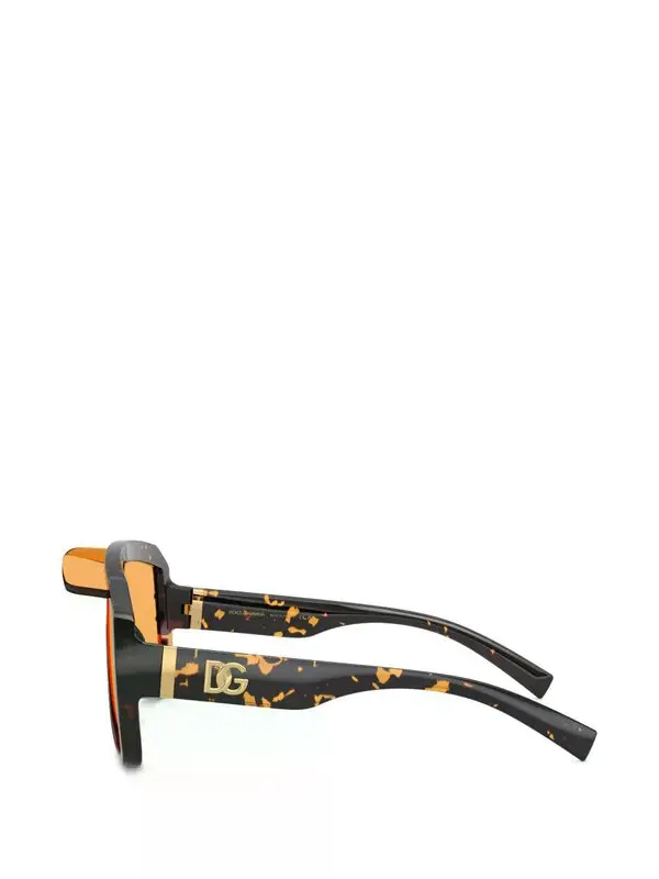 Dolce & Gabbana Pilot-frame Sunglasses - Brown